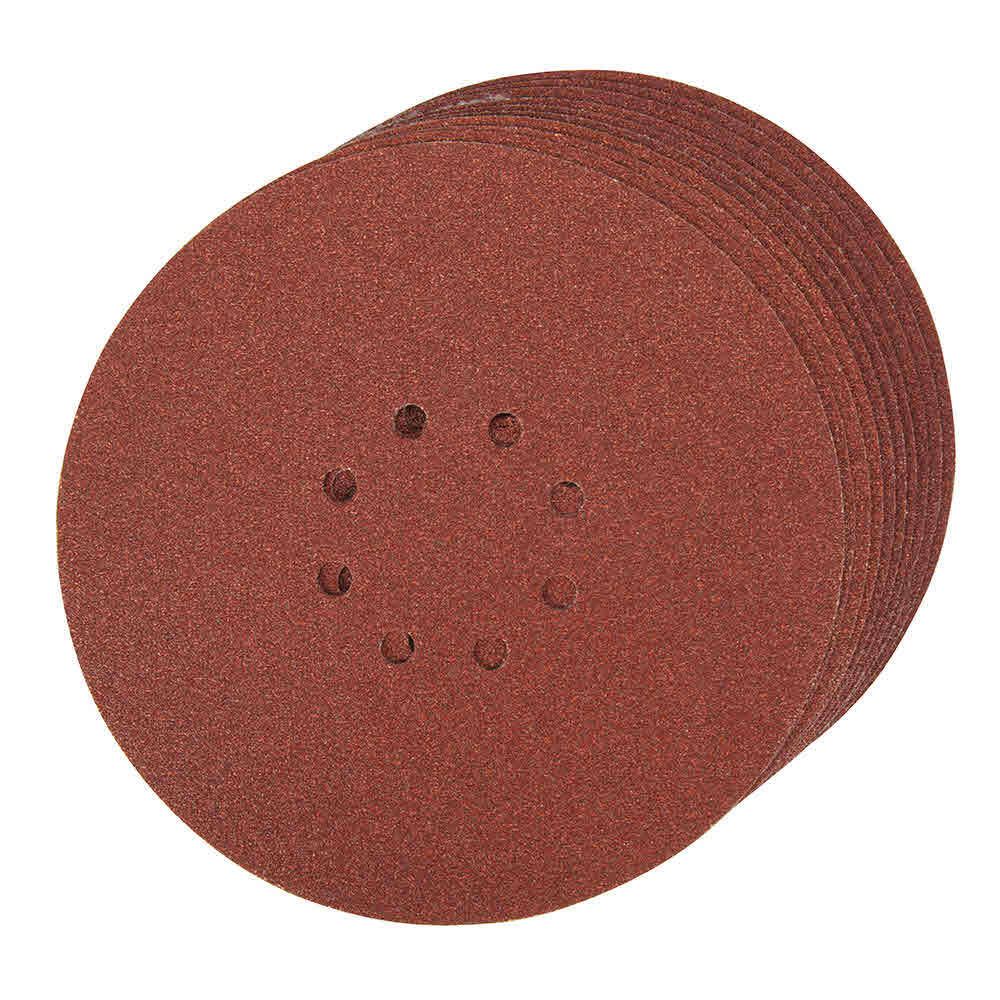 NutandBoltShop. Hook & Loop Discs Punched 225mm 10 pack 60 Grit