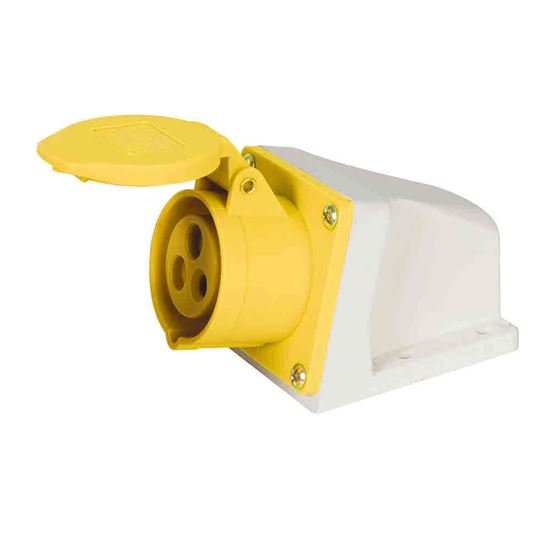 NutandBoltShop. 32A Surface-Mountable Socket 110V 3 Pin